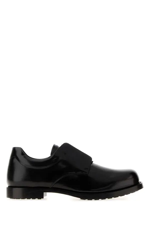 Balenciaga Leather Comfy Lace-up Shoes