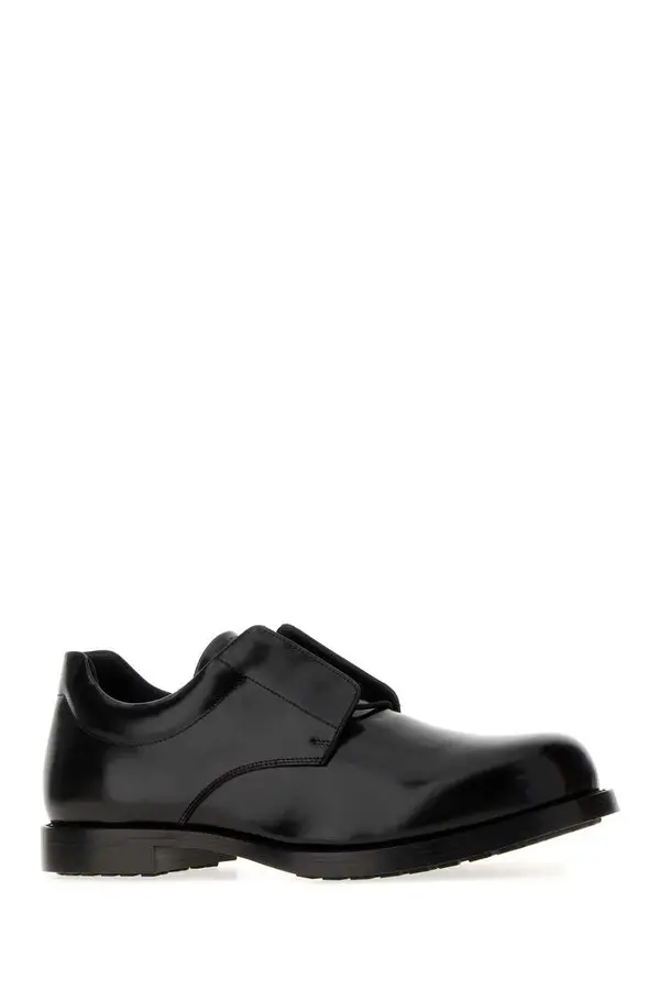 Balenciaga Leather Comfy Lace-up Shoes