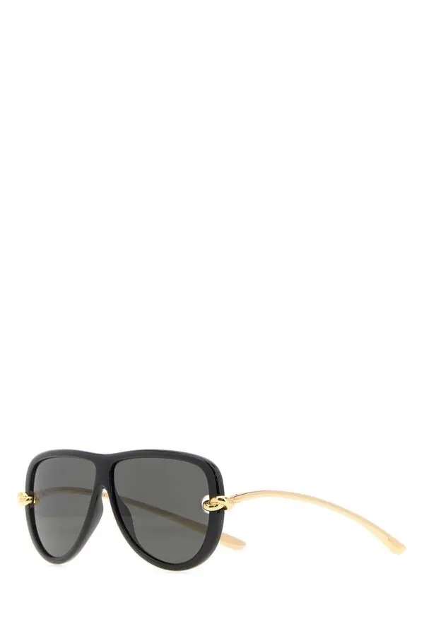 Bottega Veneta Acetate Knot Sunglasses - Black