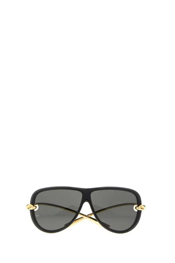 Bottega Veneta Acetate Knot Sunglasses - Black