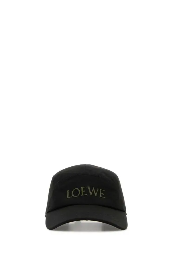 Loewe Canvas Camp Baseball Cap - Black