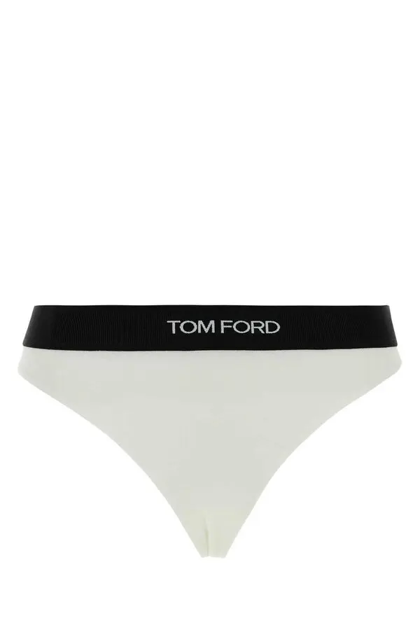 TOM FORD Stretch Modal Thong - White