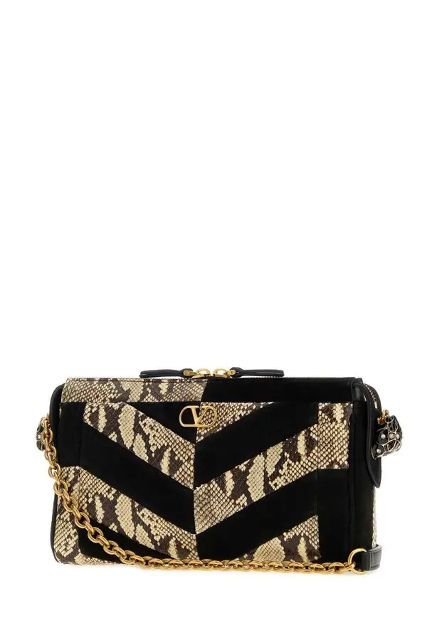 Valentino Garavani Leather Panthea Crossbody Bag - Multicolor