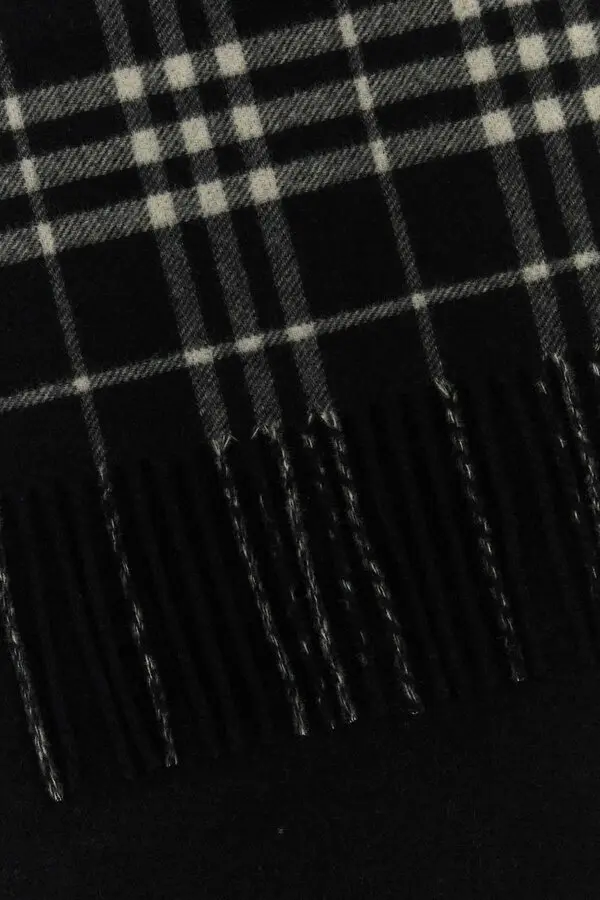 Burberry Embroidered Cashmere Scarf - Multicolor