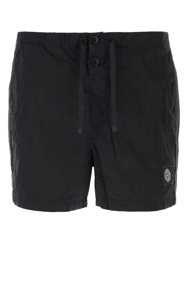 Stone Island Midnight Nylon Swimming Shorts - Blue