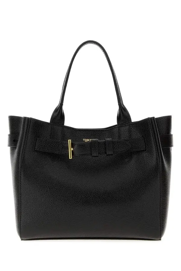 TOM FORD Leather Handbag - Black