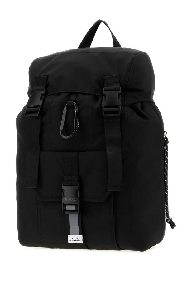 A.p.c. Fabric Trek 2.0 Backpack - Black