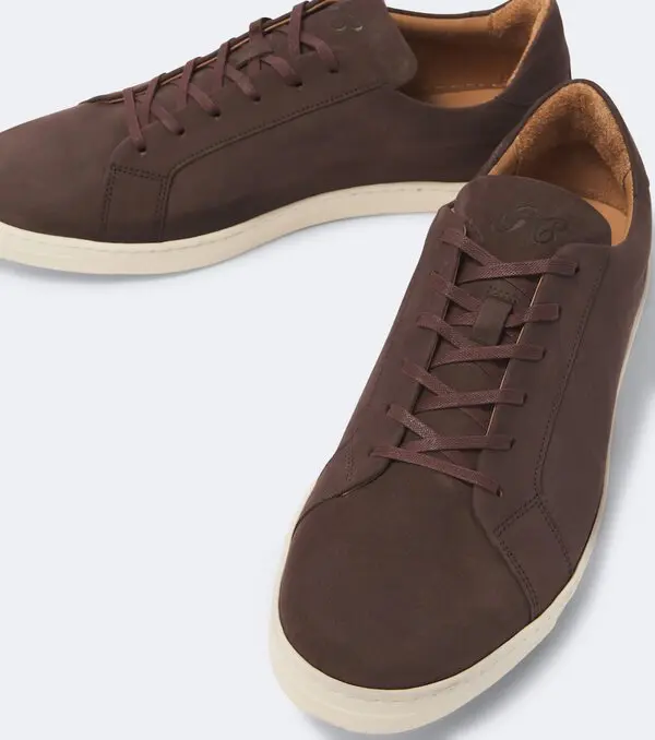 George Cleverley Jack Iii Leather Sneakers - Brown