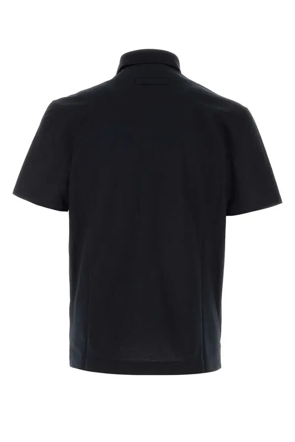 Zegna Midnight Piquet Polo Shirt