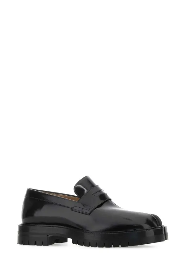 MAISON MARGIELA Leather Tabi Loafers