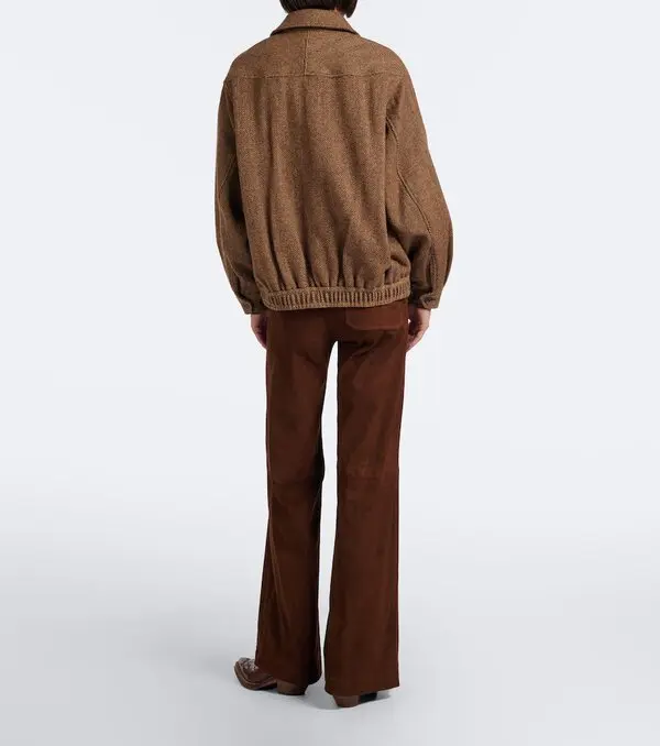 Polo Ralph Lauren Beaton Suede Flared Pants