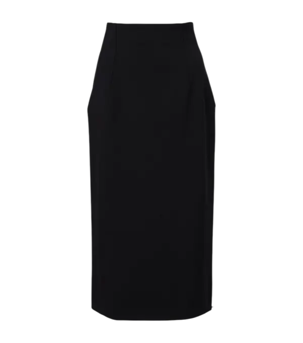 Sportmax Wool-blend Pencil Skirt - Black