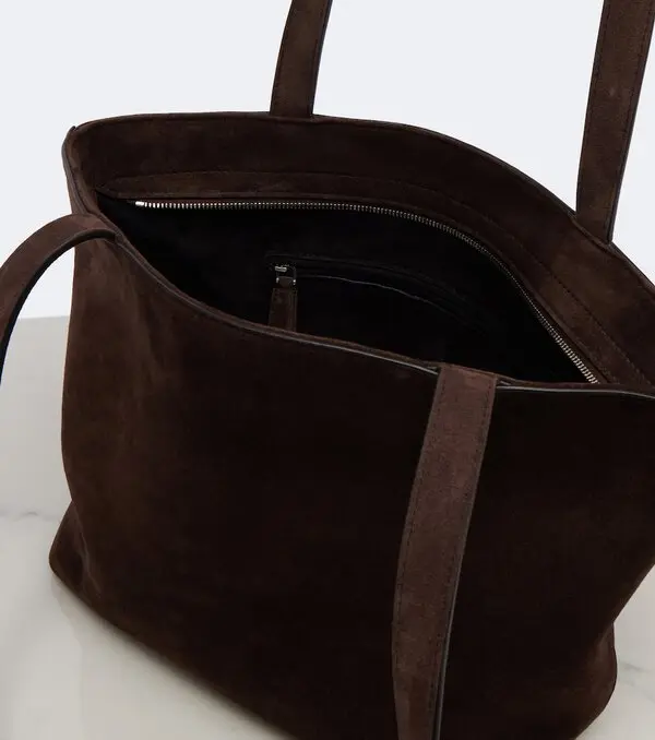 THE ROW Parker Medium Suede Tote Bag