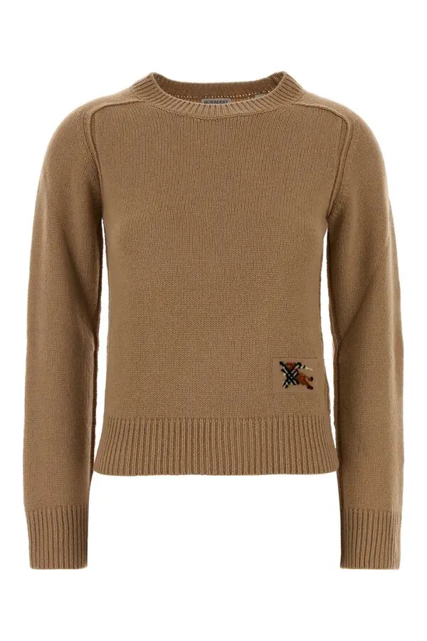 Burberry Beige Wool Blend Sweater