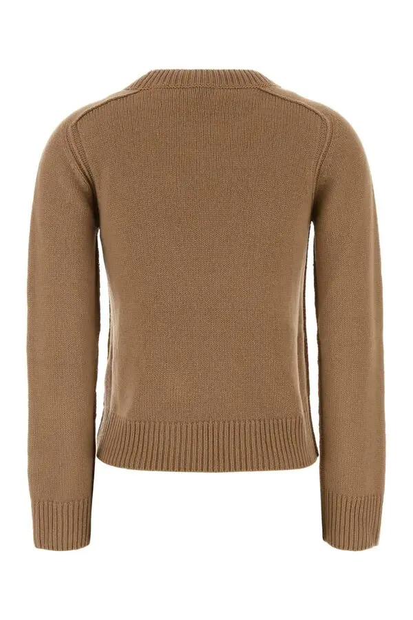 Burberry Beige Wool Blend Sweater - Brown