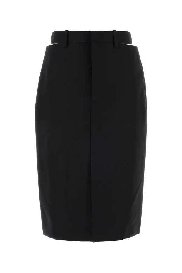 JIL SANDER Wool Blend Skirt