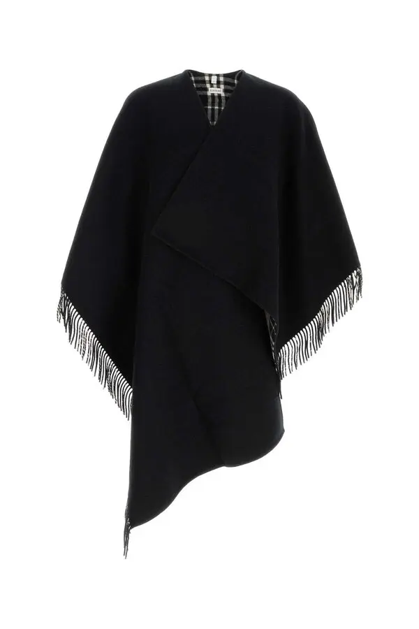 Burberry Wool Cape - Black