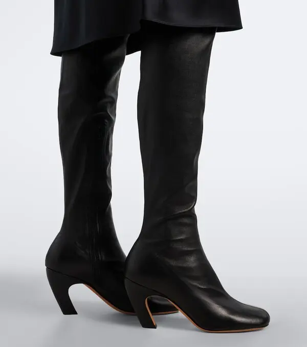 Le Monde Beryl Le Monde Béryl Mica Over-the-knee Leather Boots