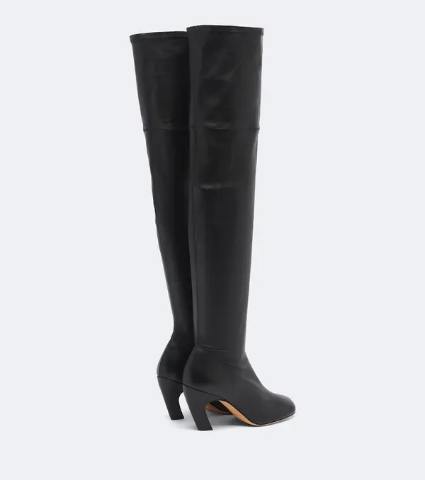 Le Monde Beryl Le Monde Béryl Mica Over-the-knee Leather Boots