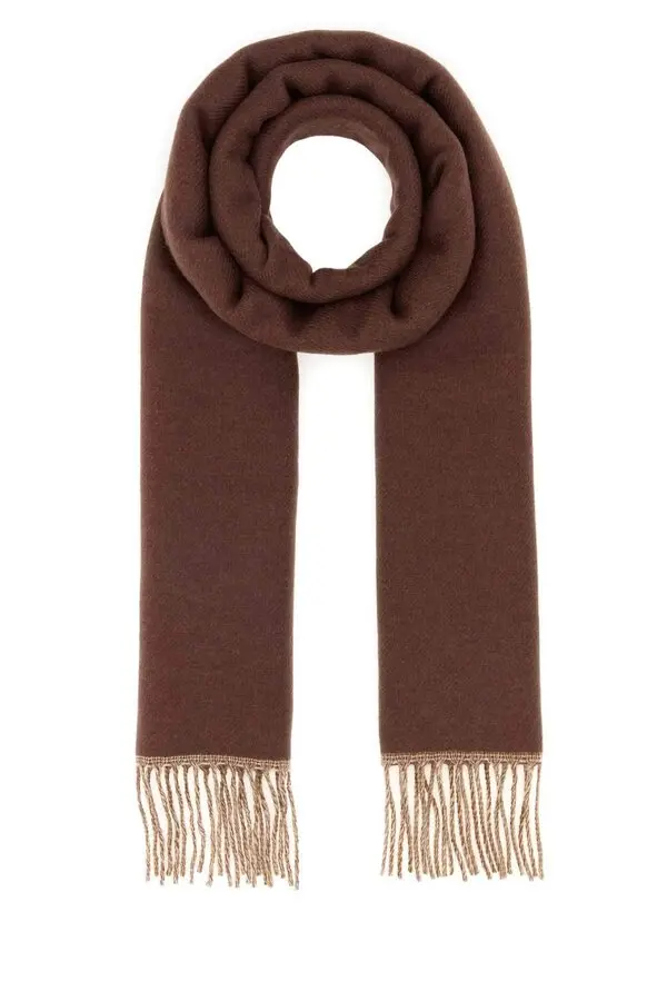 Valentino Garavani Scarf Cashmere Scarf - Brown