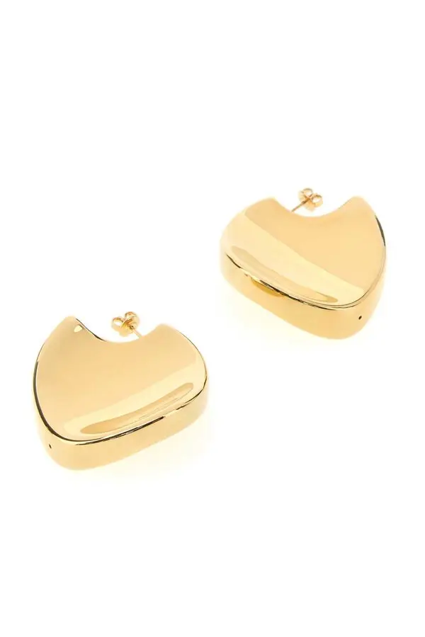 Bottega Veneta Disc Earrings
