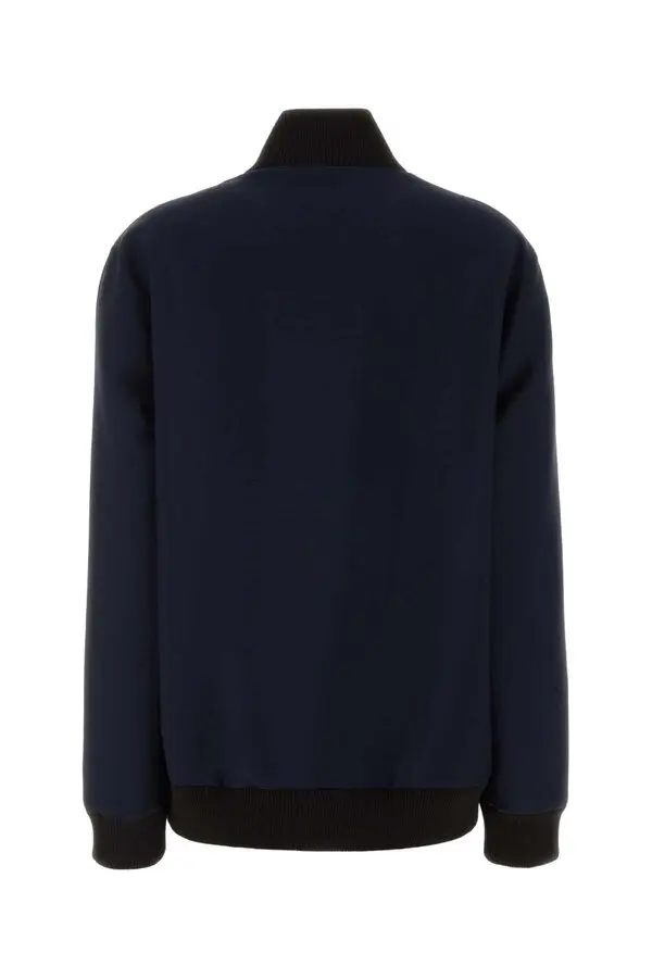 Miu Miu Navy Mohair Blend Sweatshirt