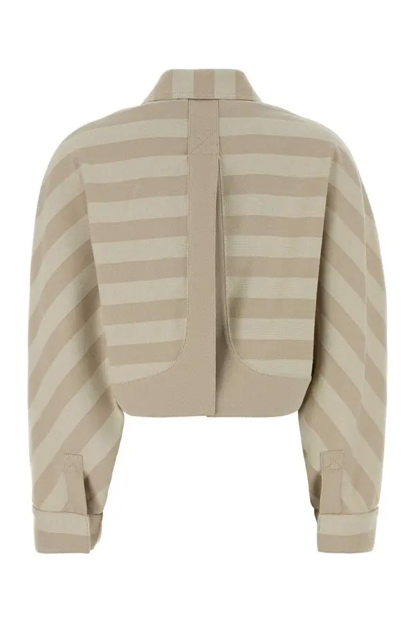 Fendi Embroidered Drill Jacket - Multicolor