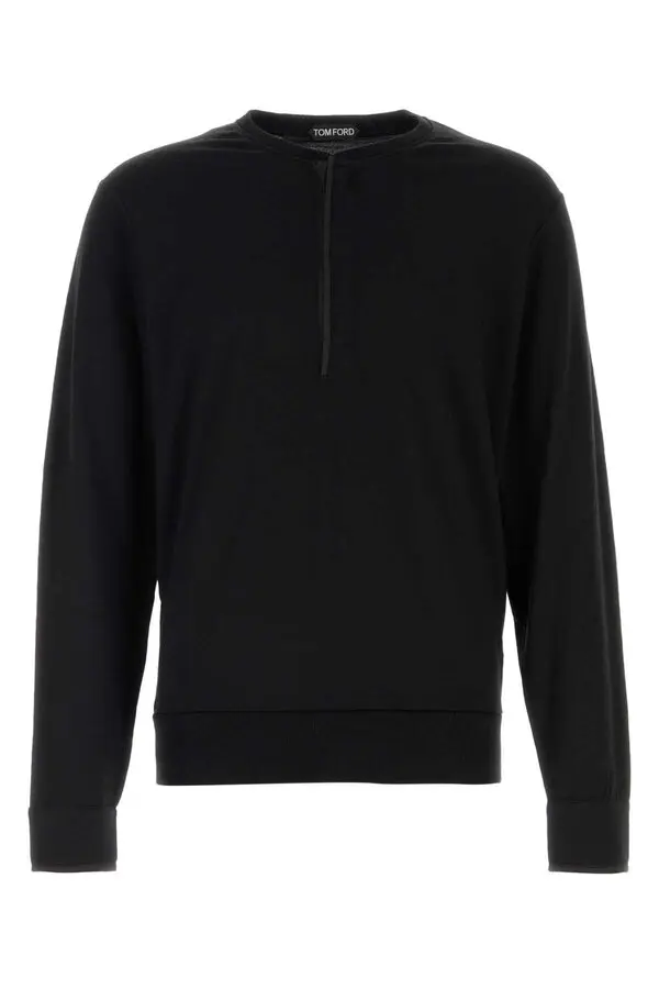 TOM FORD Wool Blend Sweater - Black