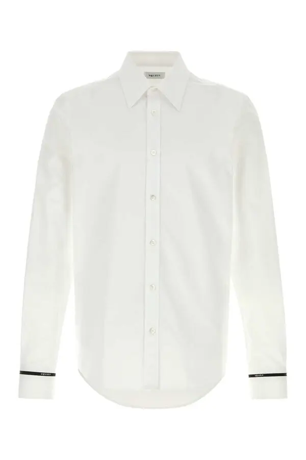 Alexander McQueen Poplin Shirt - White