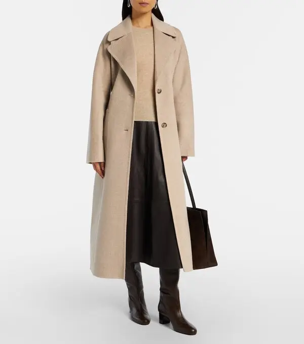 JOSEPH Spencer Wool And Cashmere Coat