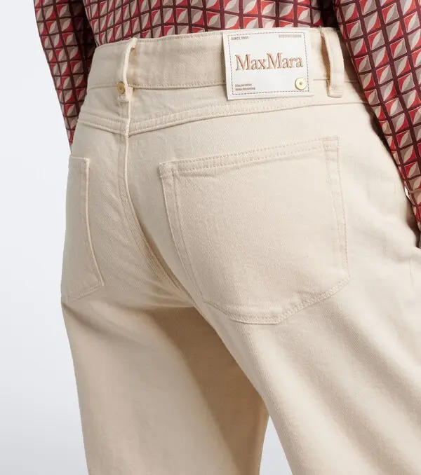 Max Mara Mid-rise Straight Jeans