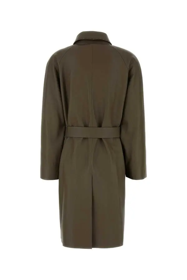 Fendi Leather Coat