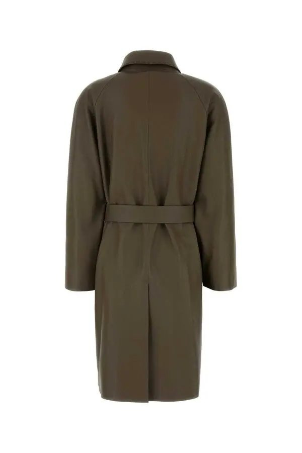 Fendi Leather Coat