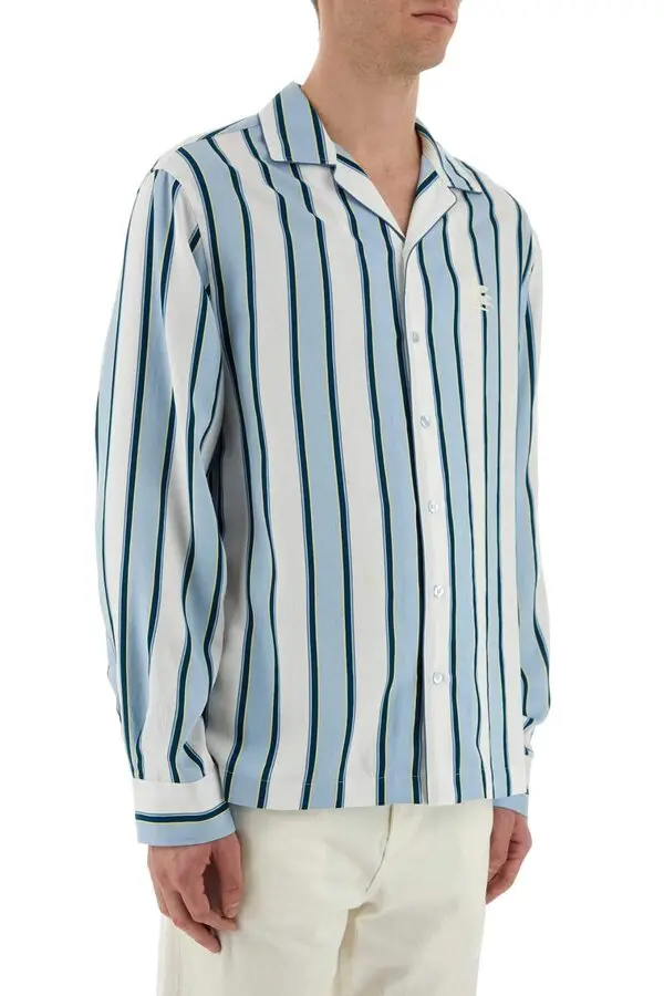 Etro Embroidered Viscose Blend Shirt