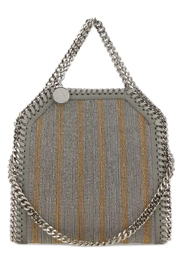 Stella McCartney Embellished Fabric Tiny Falabella Handbag - Multicolor