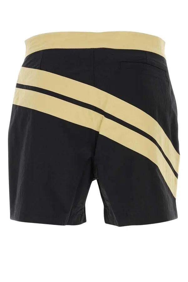 Palm Angels Two-tone Nylon Swimming Shorts