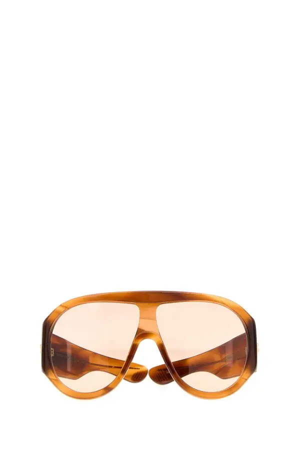 Bottega Veneta Acetate Scudo Sunglasses - Multicolor