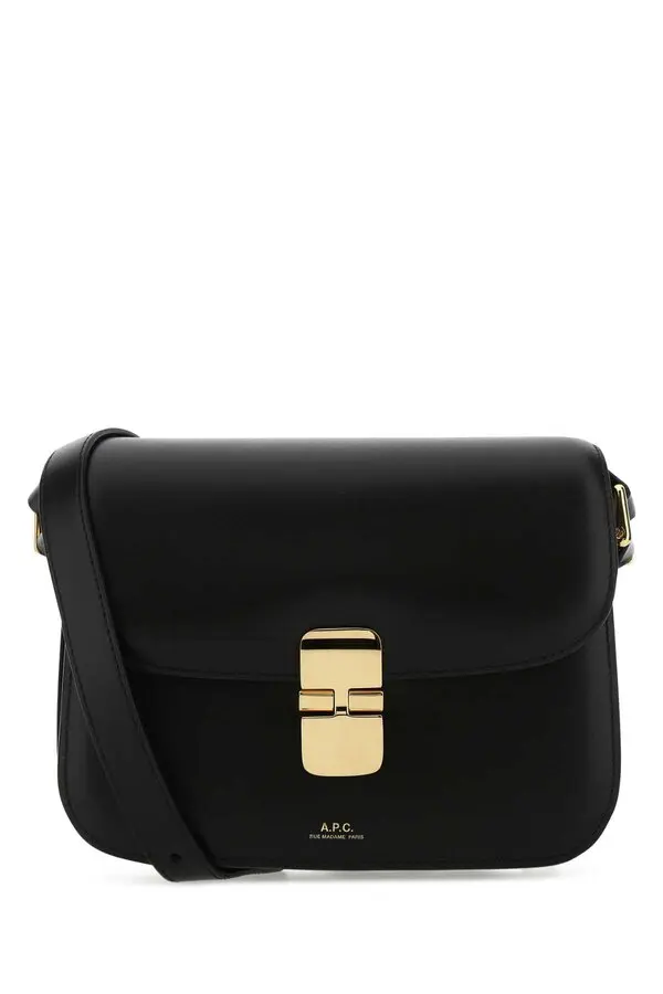 A.p.c. Leather Small Grace Crossbody Bag