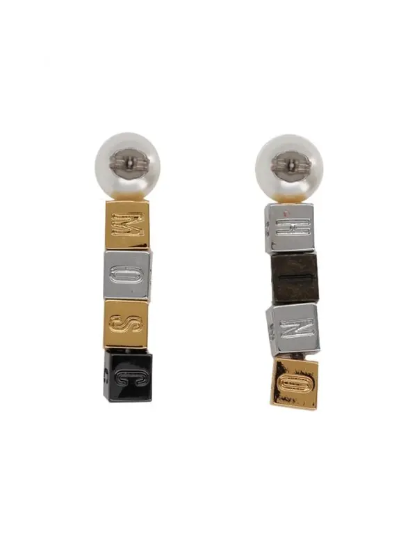 Moschino Earrings With Pearls