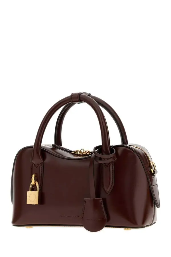 Stella McCartney Chocolate Alter Mat Small Ryder Handbag
