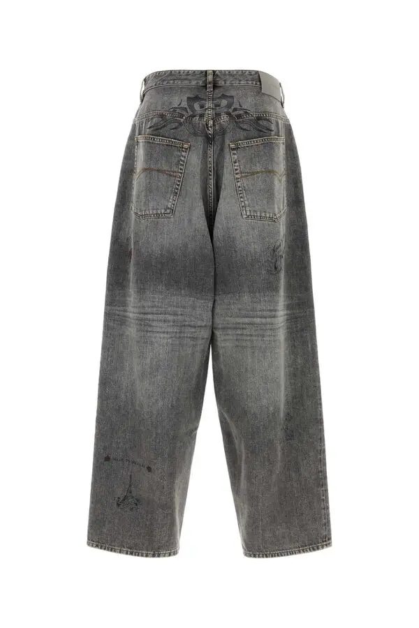 Balenciaga Dark Grey Denim Jeans