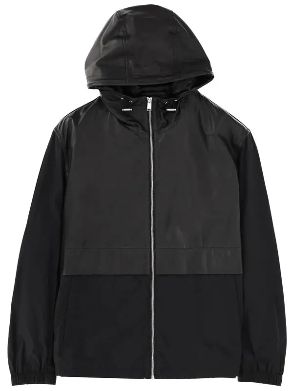 BOSS Leather Blend Jacket - Black