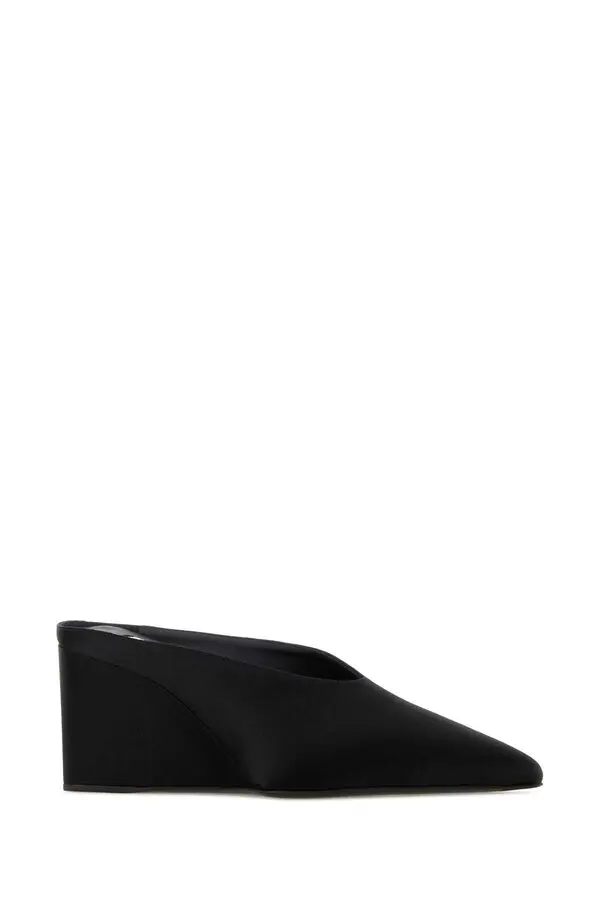 Alaïa Satin Mules