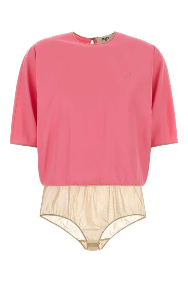 Fendi Viscose Blend Bodysuit