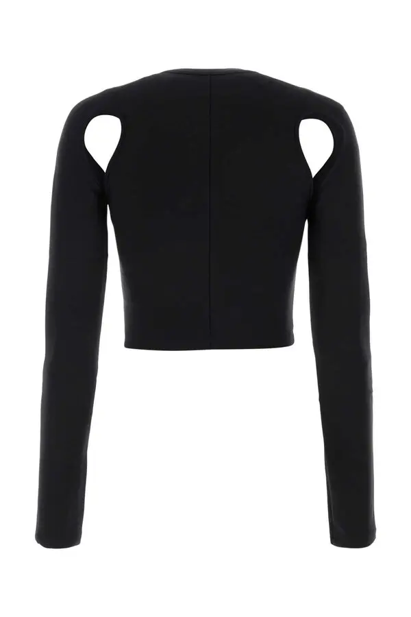 Off-White Stretch Nylon Top