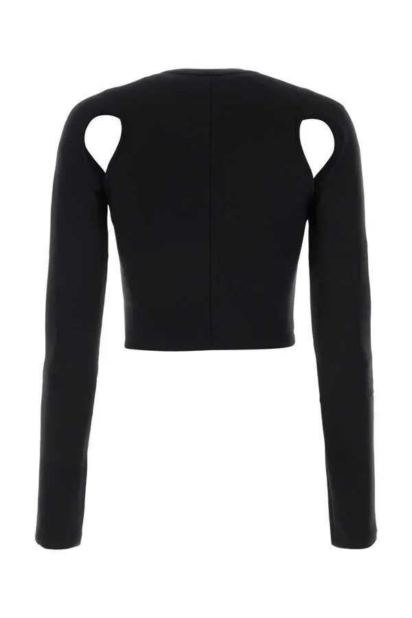 Off-White Stretch Nylon Top