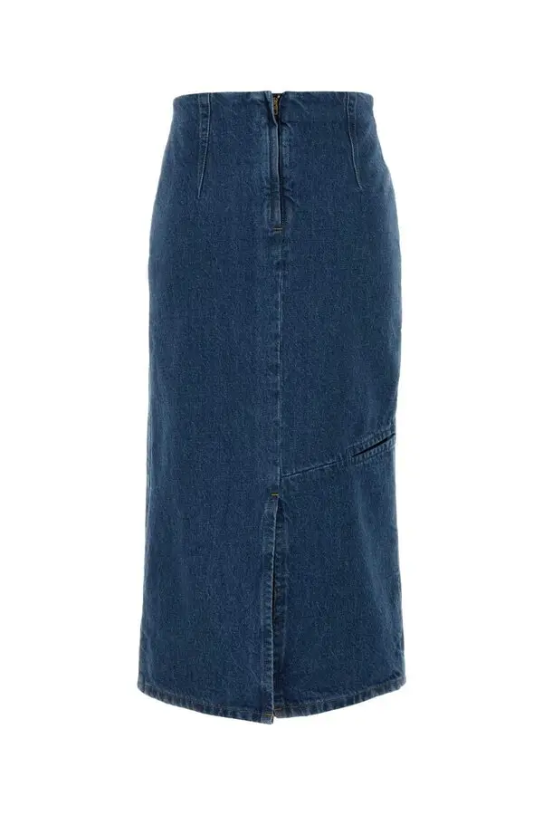JIL SANDER Denim Skirt