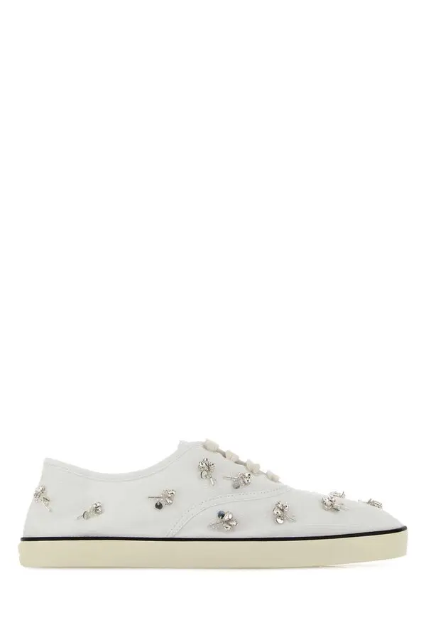 Miu Miu Drill Sneakers - White
