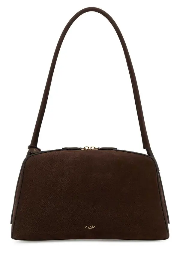 Alaïa Leather Fonce Shoulder Bag