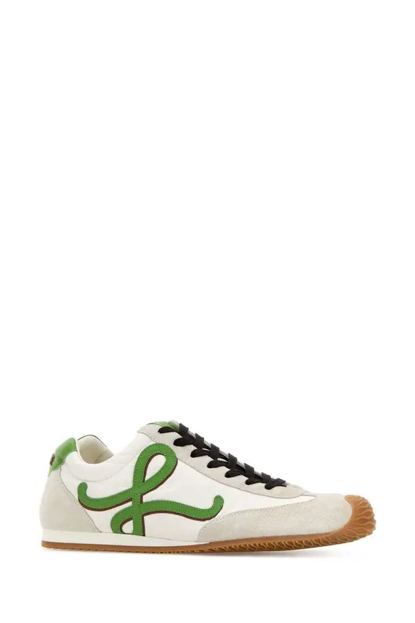Loewe Canvas And Suede Ballet Runner 2.0 Sneakers